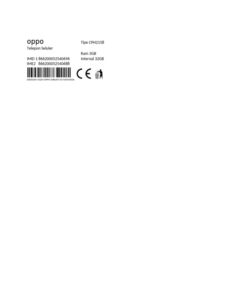 Logo Oppo | PDF