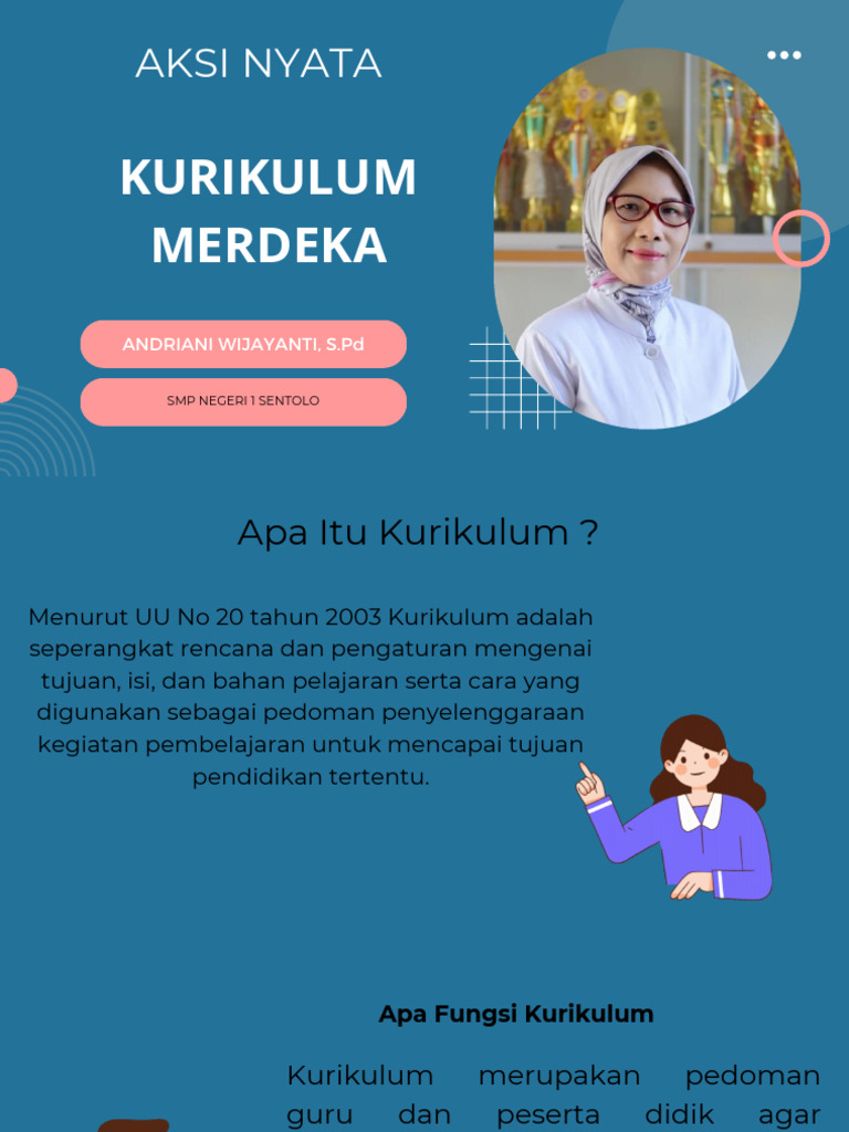 Aksi Nyata Kurikulum Merdeka Andriani Wijayanti | PDF