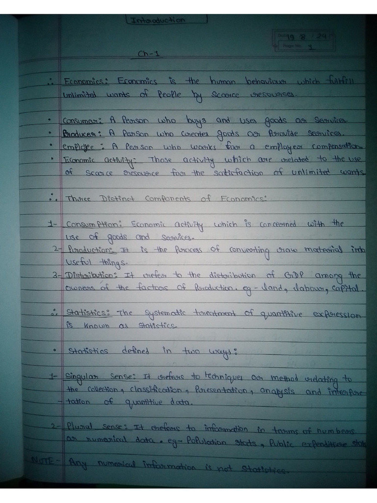 Introduction to statistics | PDF