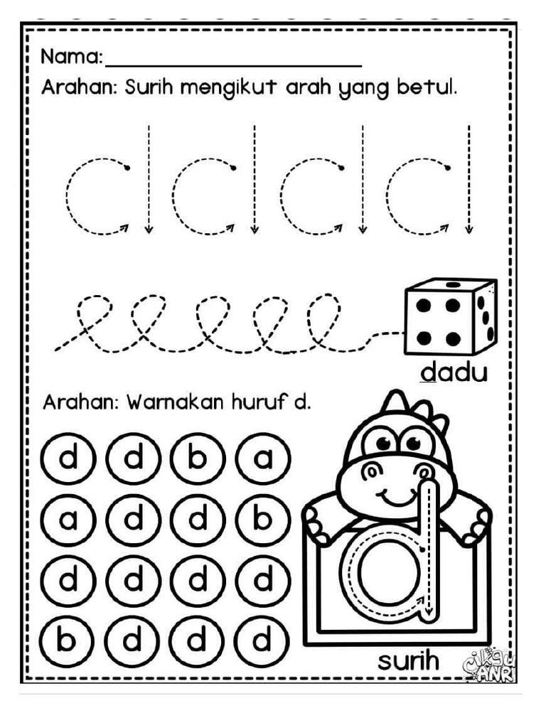 Sambung Titik Abc | PDF