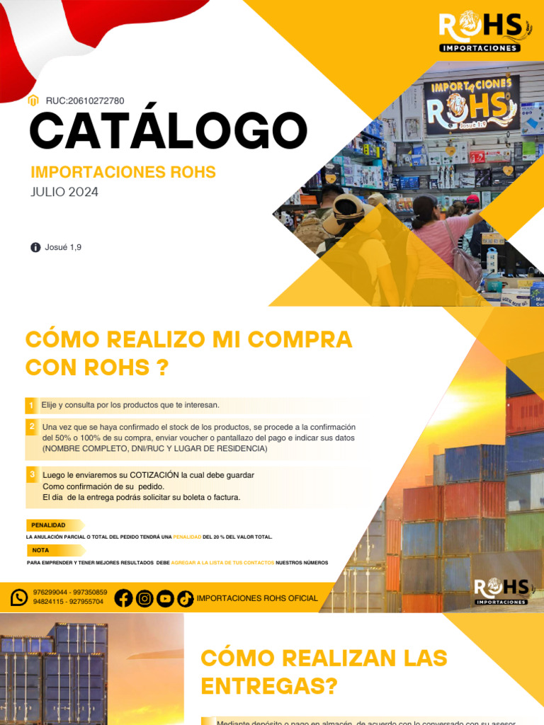 Catalogo Rohs - Julio-19 | PDF