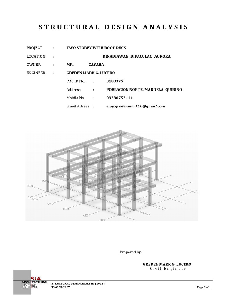Structural Analysis and Design | PDF | Beam (Structure) | Bending