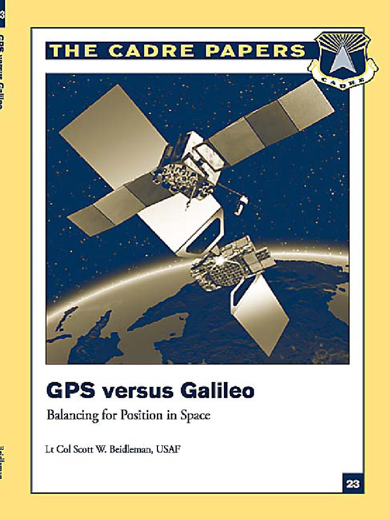CP 0023 Beidleman Gps Versus Galileo | PDF