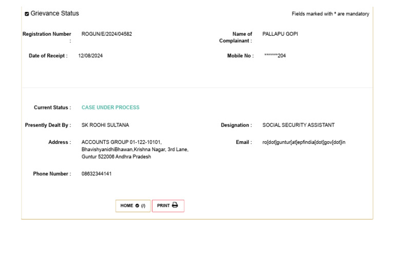 EPFiGMS - Current Status | PDF