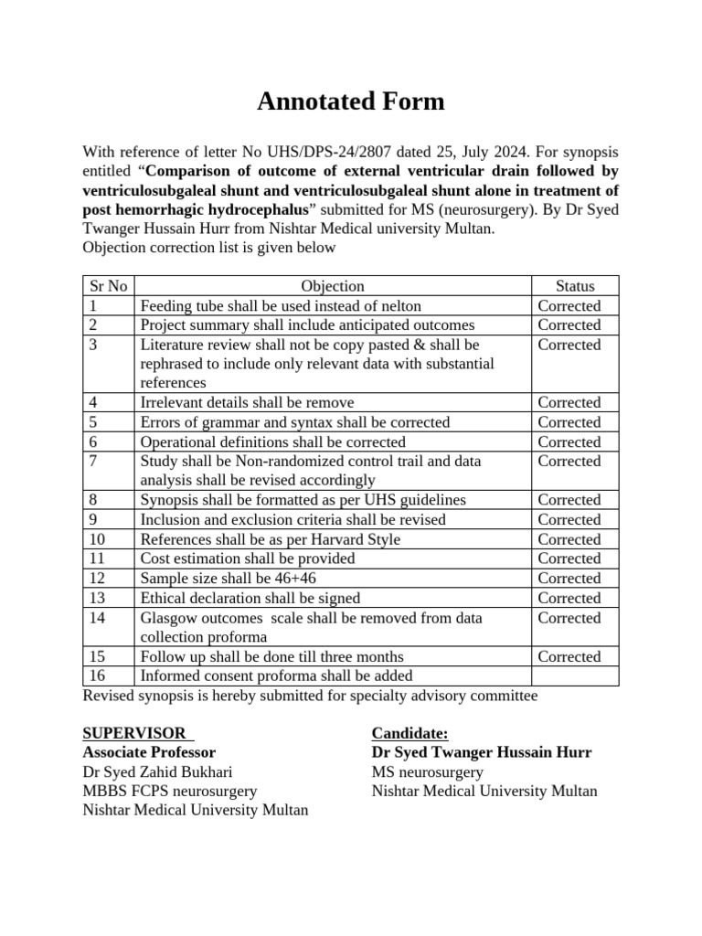 Annotated Form | PDF
