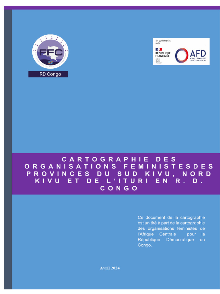 Cartographie Osc Fps FFC RDC | PDF