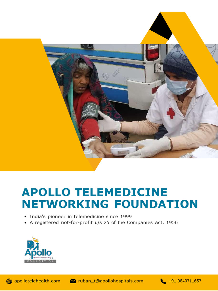 Apollo Telemedicine Networking Foundation Deck1 | PDF