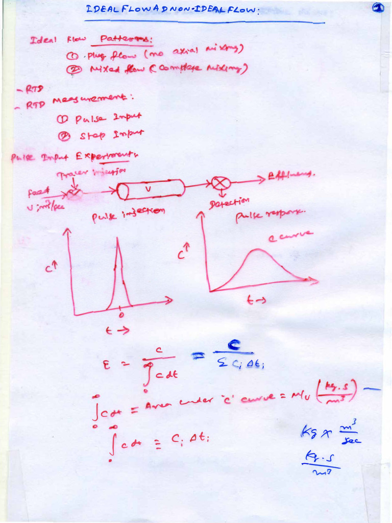 Ideal and Non-Ideal Flow | PDF