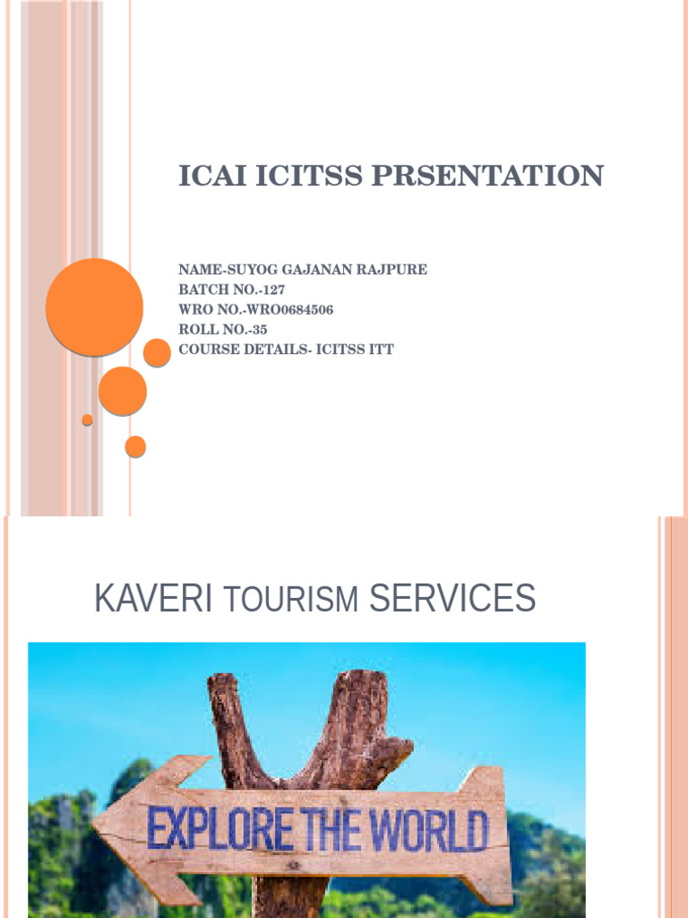 Icitss CA Inter Presentation 3 | PDF