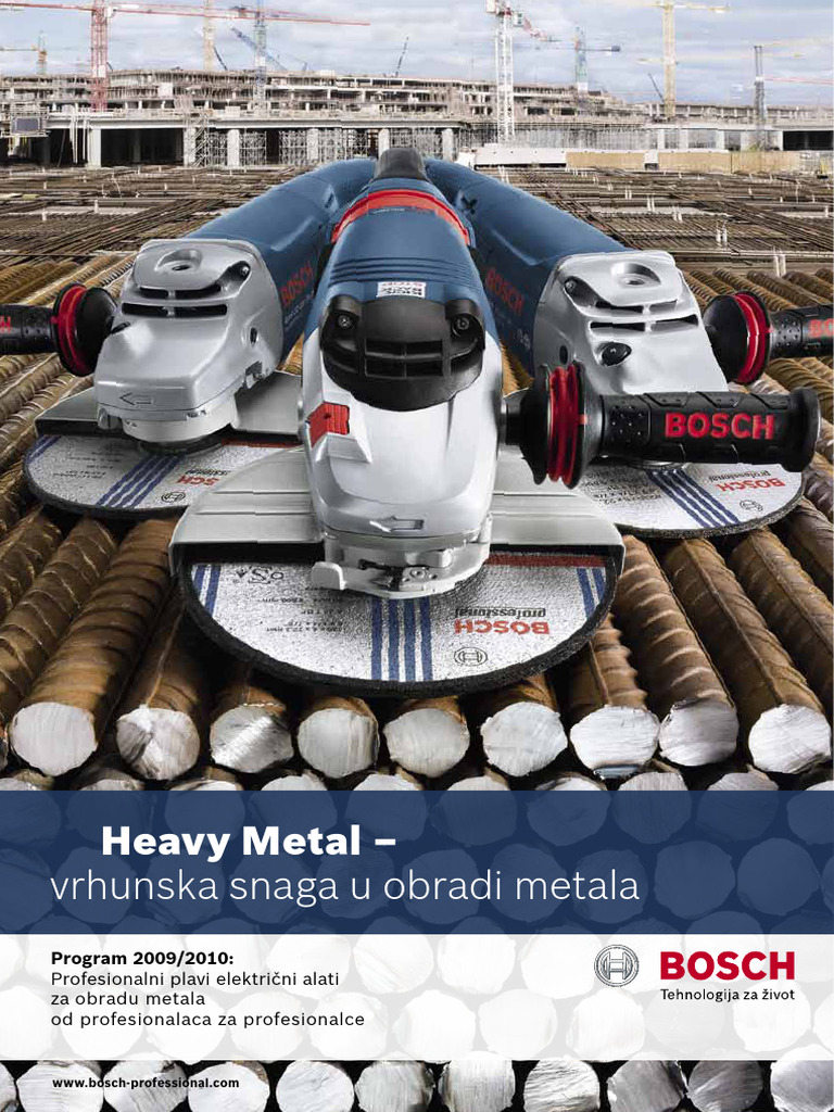 BOSCH Obrada Metala | PDF