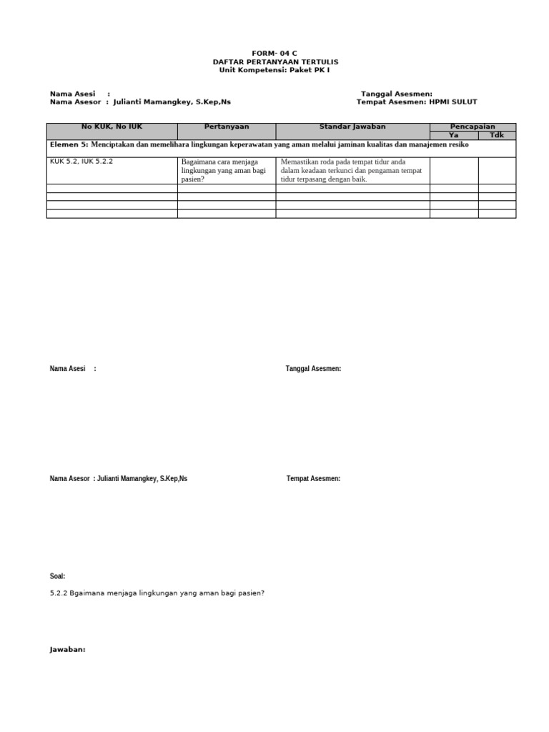FORM 04 C | PDF