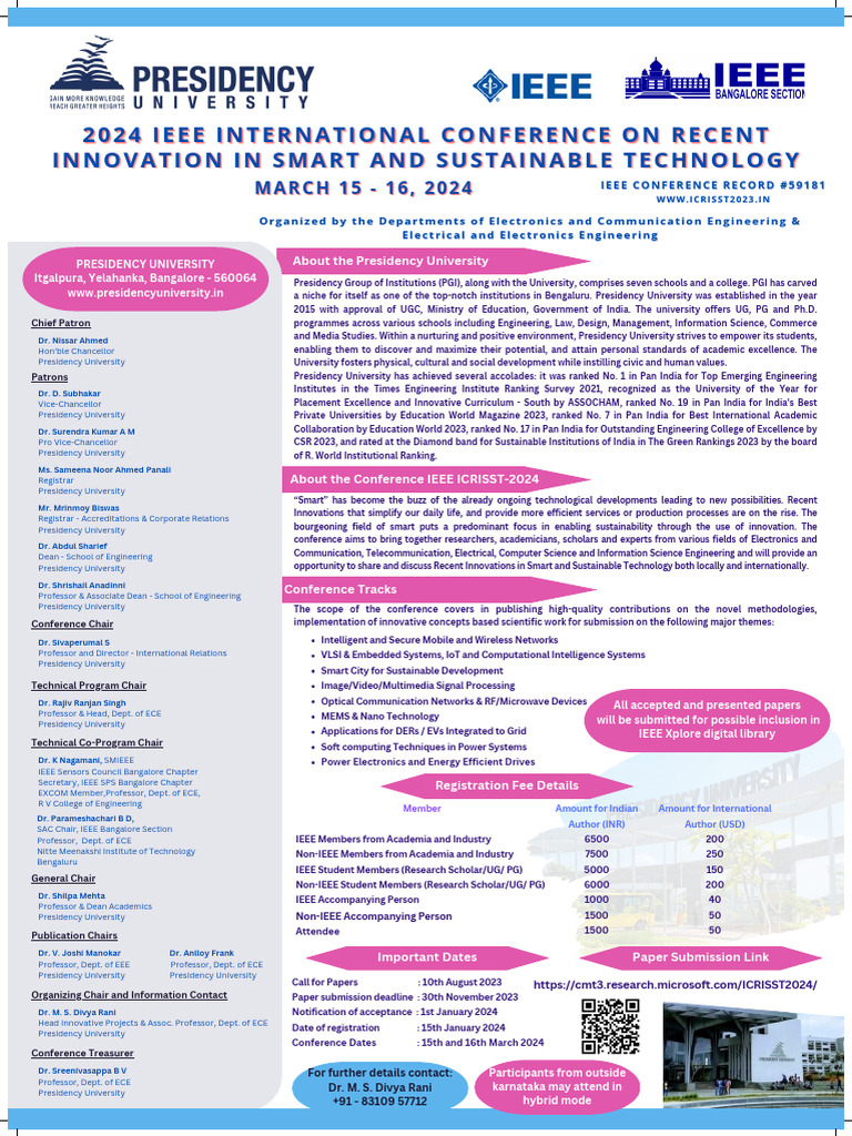 Https Presidencyuniversity - in Wp-Content Uploads 2023 11 Conference ...