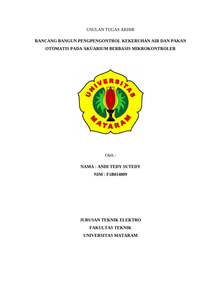 Proposal TA Rev 6 | PDF