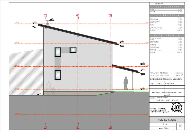 09-Fasada-A3 CRNO-BIJELO | PDF
