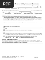Relocation MH Verification Form - 8.21 | PDF | Mental Health