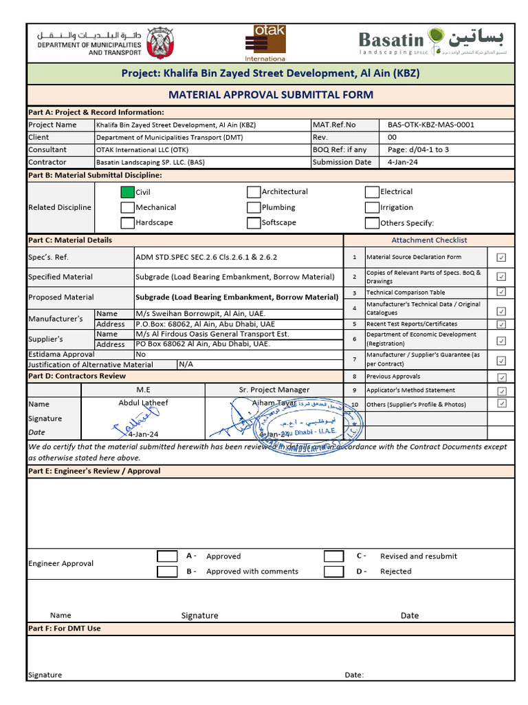 00. BAS-OTK-KBZ-MAS-0001 | PDF