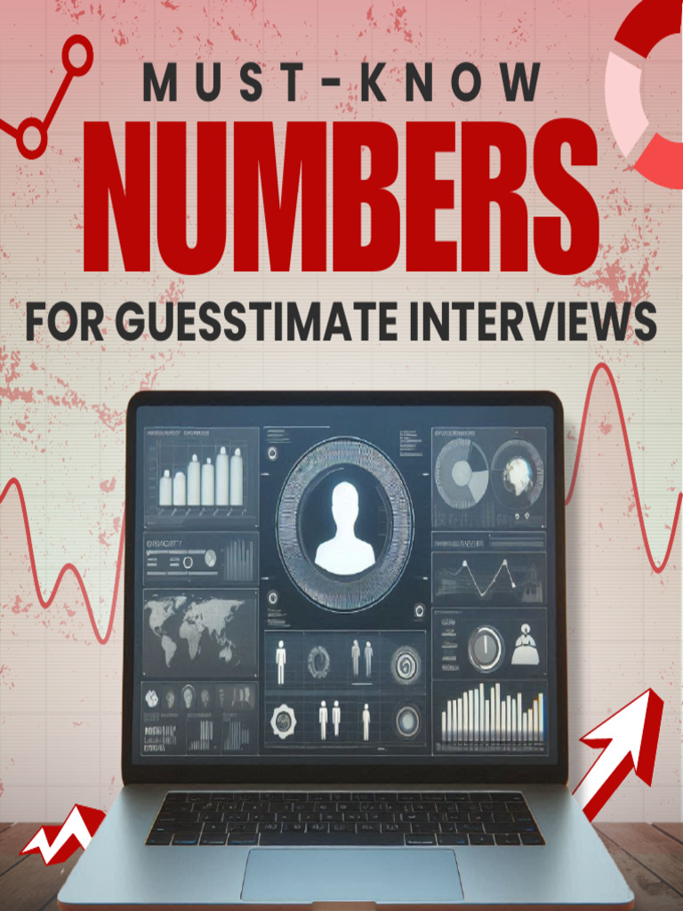 Must Know Numbers For Guesstimate Interviews | PDF | Economies