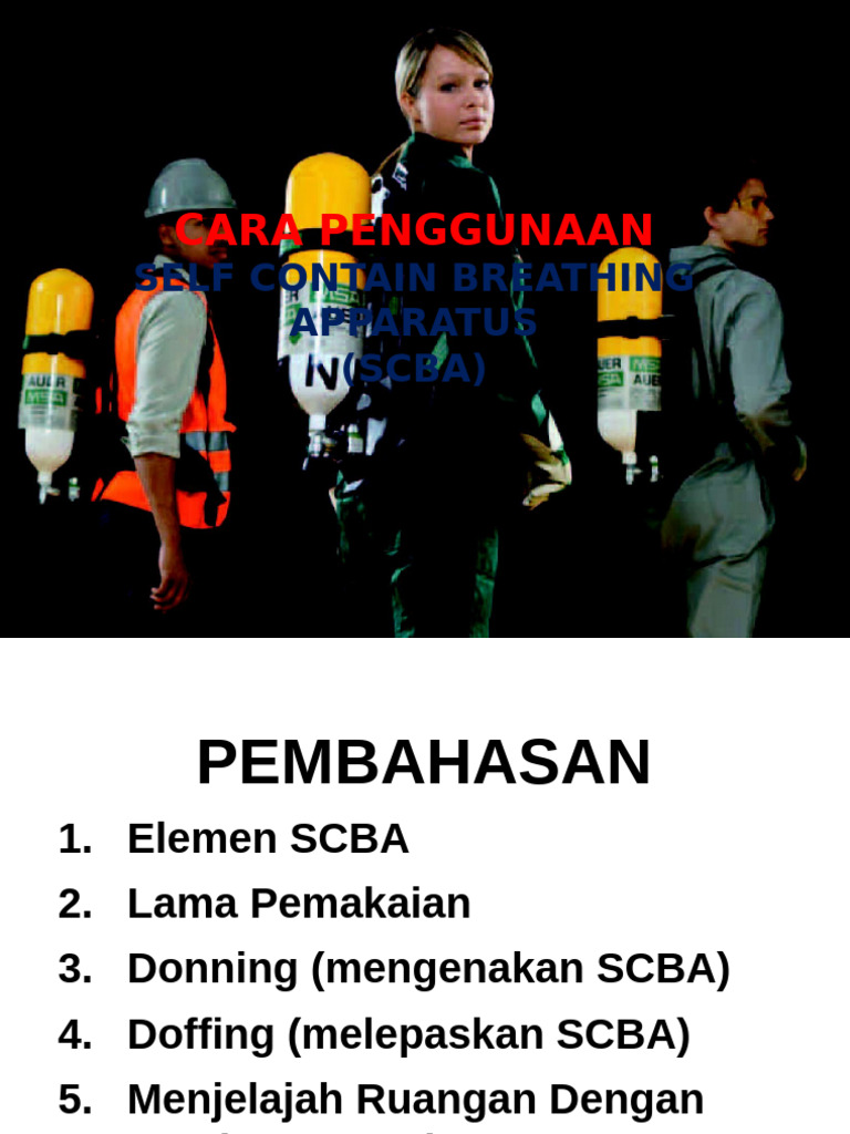 4 SCBA Theory | PDF