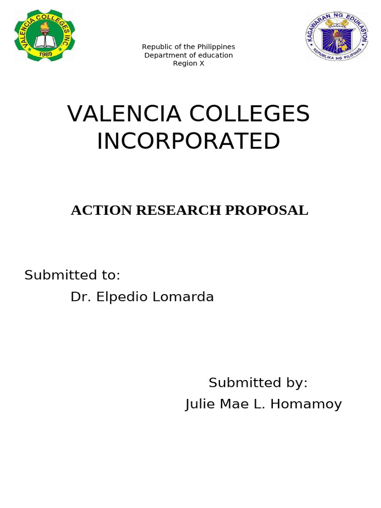 Action Research Proposal | PDF