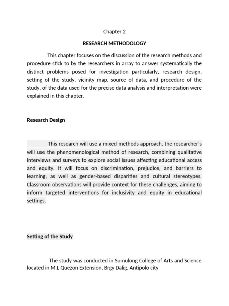 Chapter 2 Research | PDF