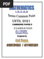 IGCSE Math 0980 Sample Papers 2025 | PDF