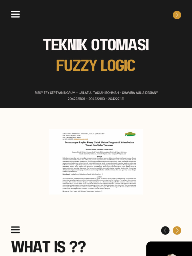Simulation Fuzzy Ogic Using Simulink | PDF | Fuzzy Logic | Science & Mathematics