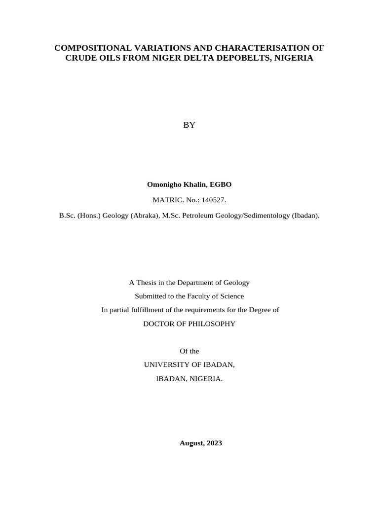 My Final PHD Thesis Correction 2024 | PDF