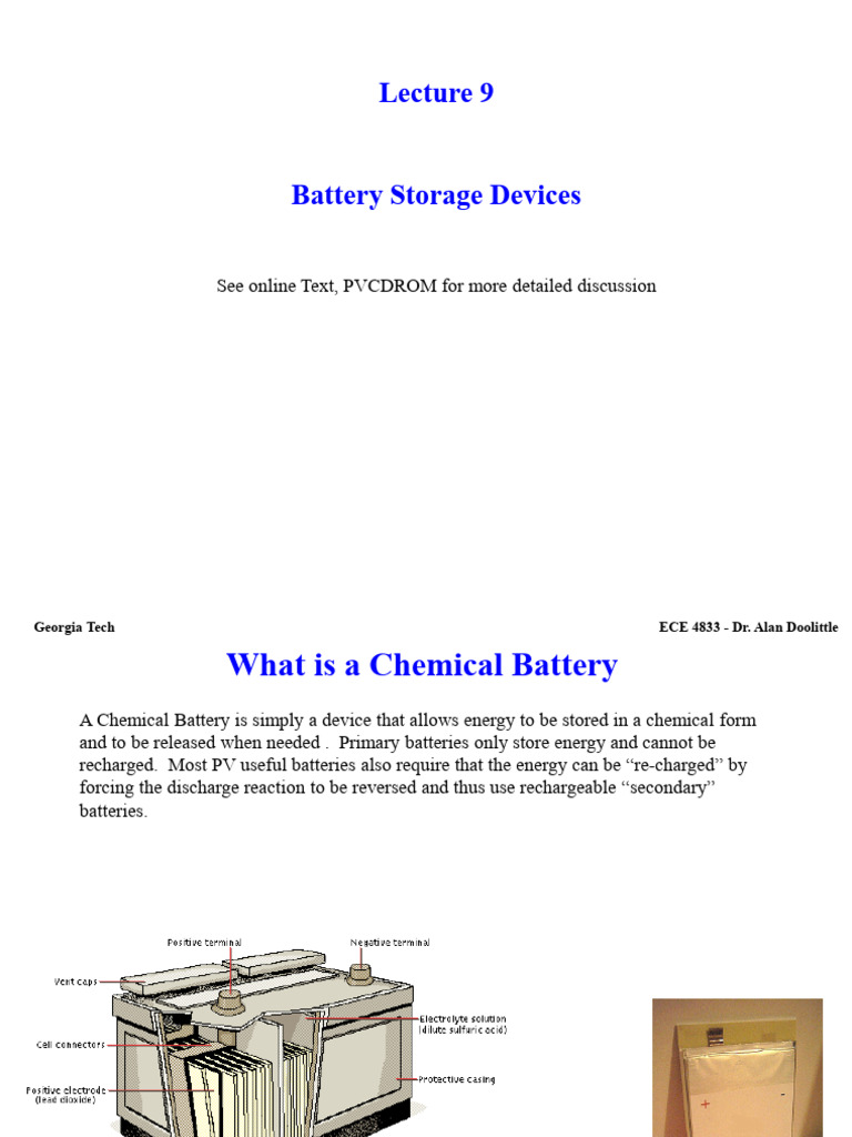 Battery | PDF