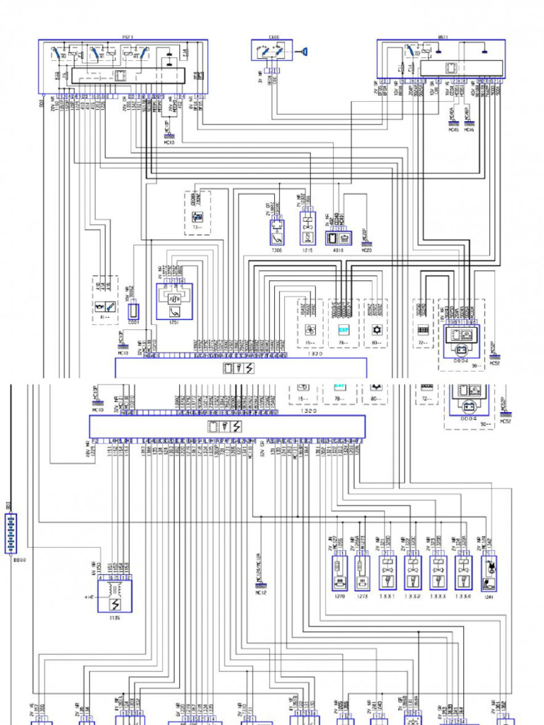 EW10A petrol engine wiring | PDF