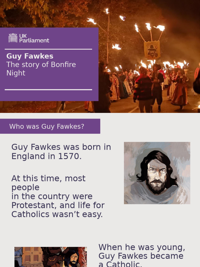 Guy Fawkes and Bonfire Night | PDF