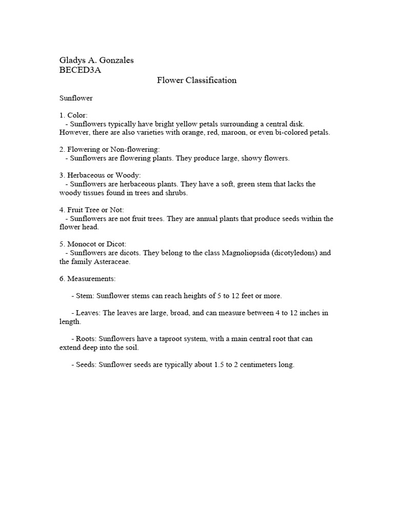 Flower Classification Eced 13 | PDF