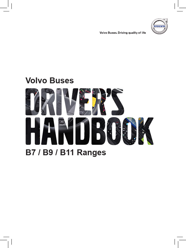BUS VOLVO. B7-B9-B11 Eu5 Driver Handbook EN | PDF | Tecnologia e Engenharia