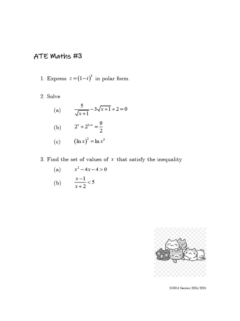 SYS math | PDF