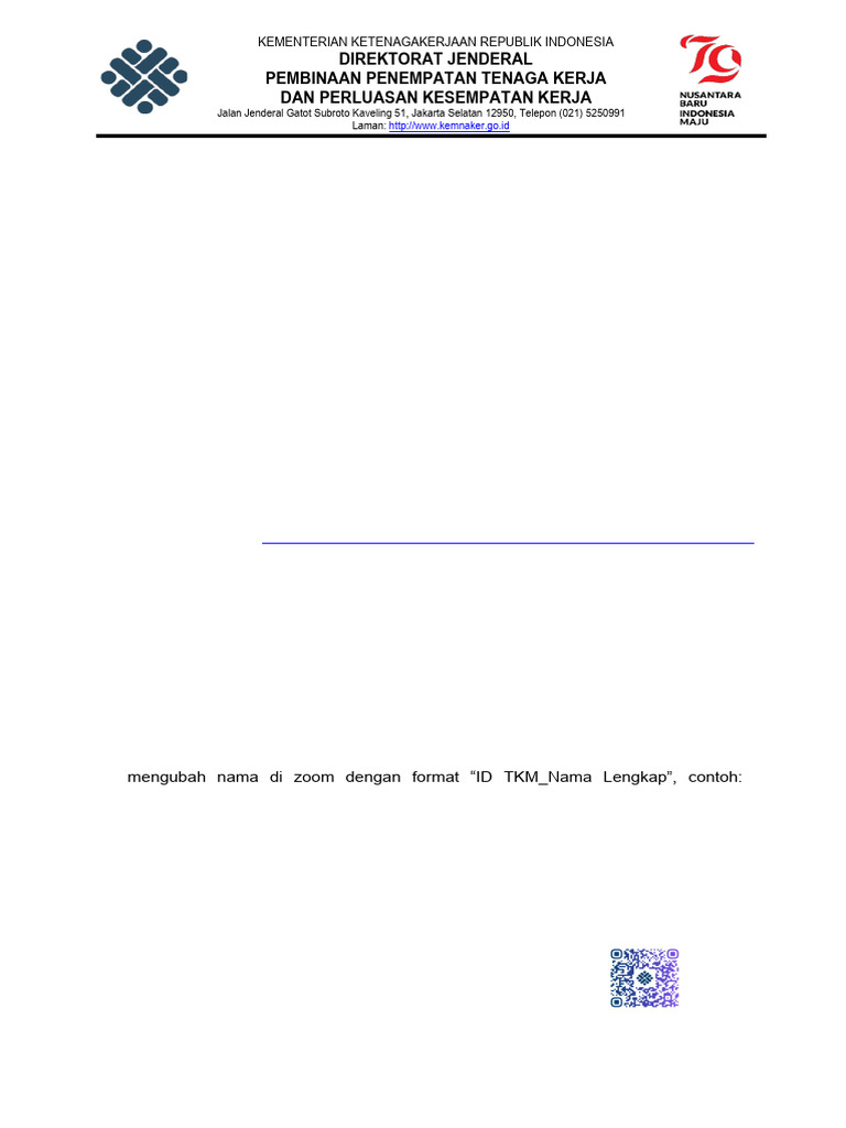 Undangan Wawancara TKM Pemula 2024 Selasa 27 Agustus 2024 Pygzlp | PDF