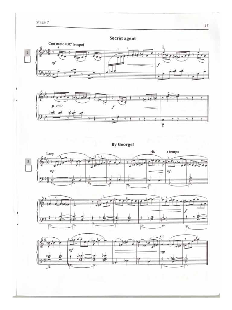 Grade 7 Sight Reading Part 2 | PDF