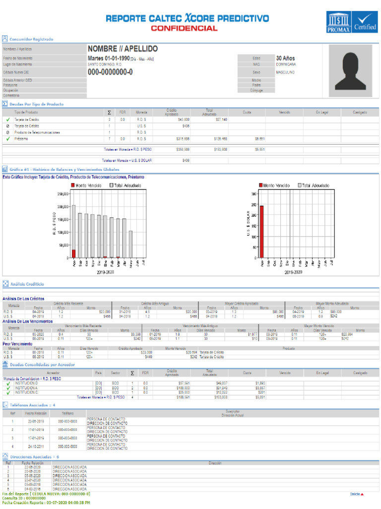 Dummy Free Report | PDF