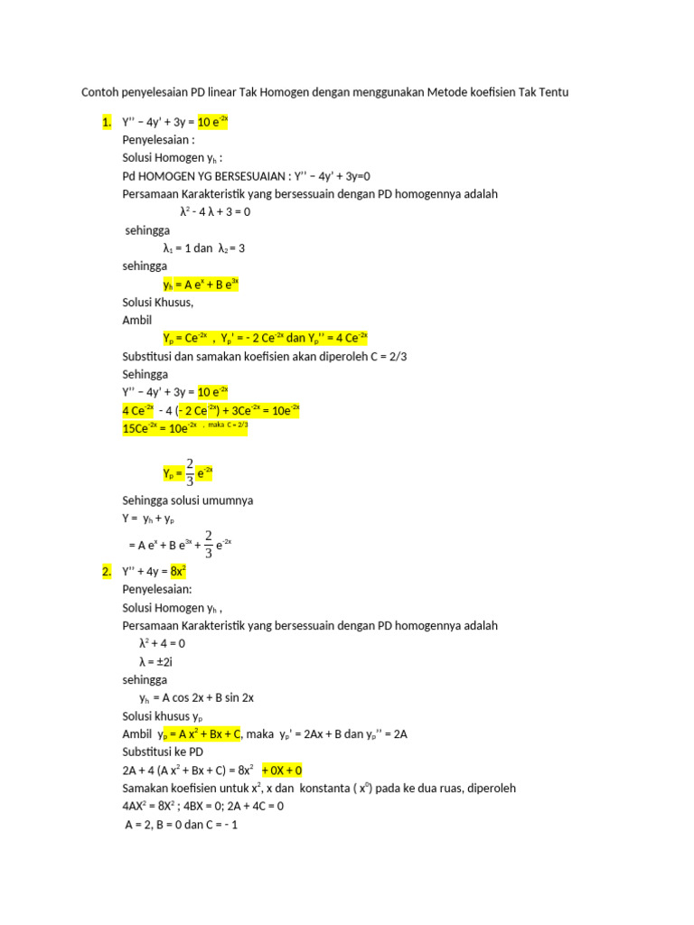 08solusi DG Metode KTT | PDF