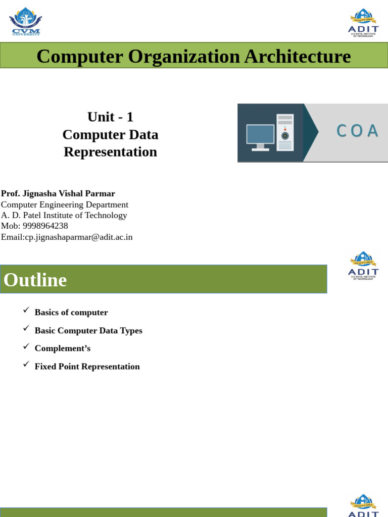 Unit 1 Introduction | PDF