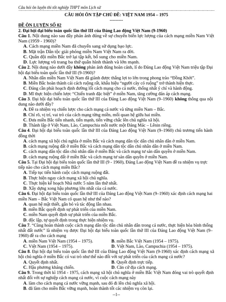 De 02 - LSVN 1954 1975 | PDF