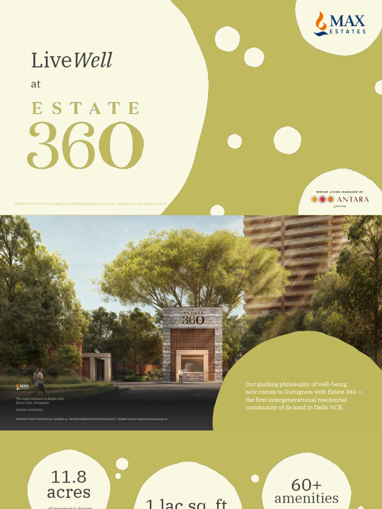 Introduction to Estate 360 | PDF