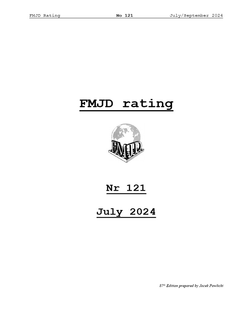 FM JD Rating 121 | PDF