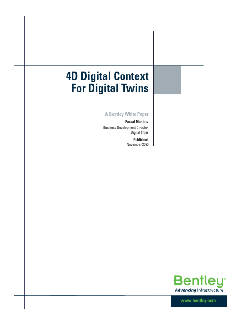 4D Digital Context For Digital Twins LTR EN LR | PDF
