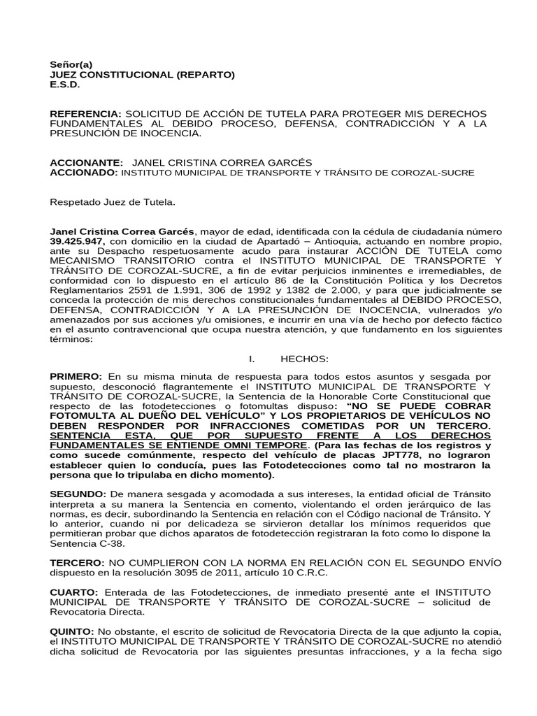 Tutela Fotomulta | PDF