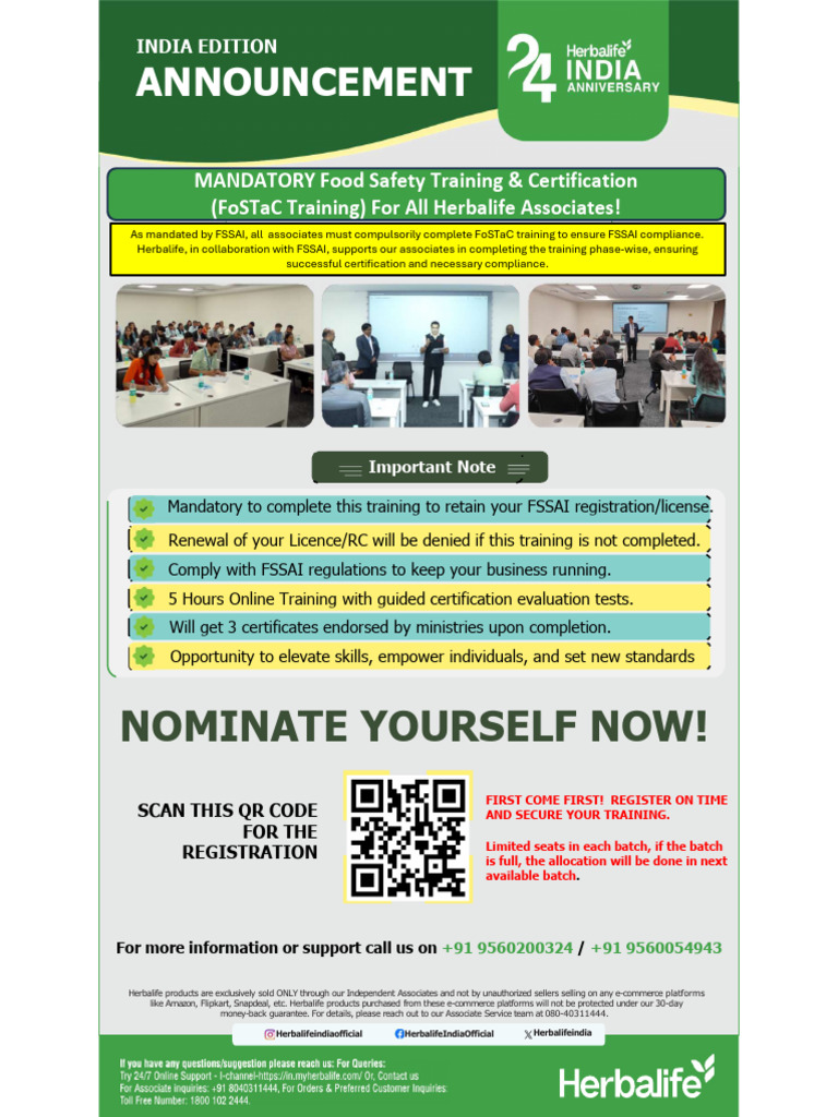 FOSTAC Training - Flyer | PDF