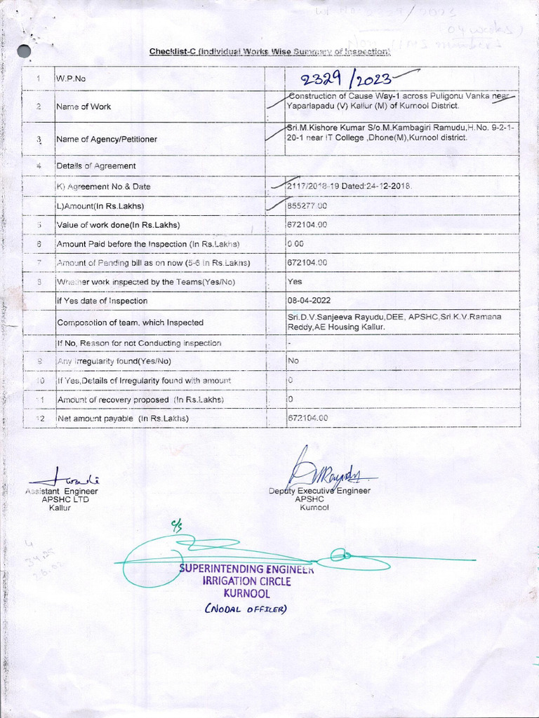 WP No 2329-2022 - 0001 | PDF