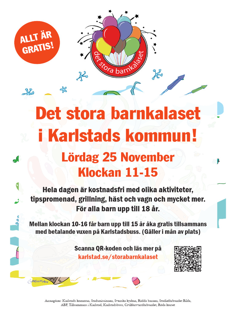 Det Stora Barnkalaset Affisch 2023 A3 - Ny | PDF