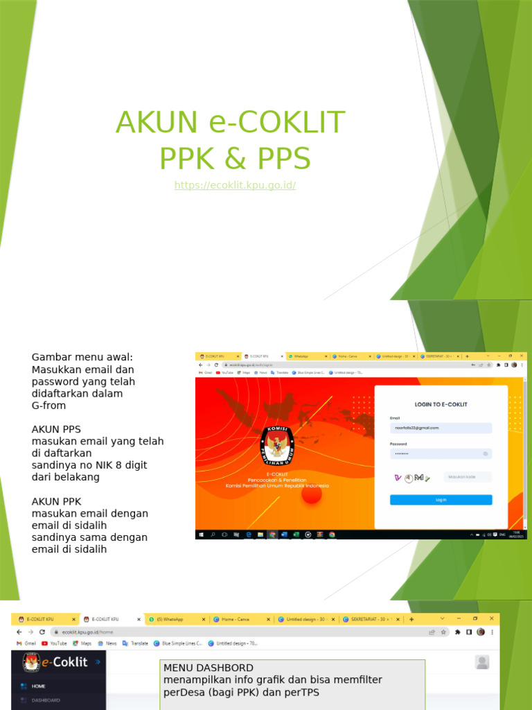 AKUN e-COKLIT PPK & PPS | PDF