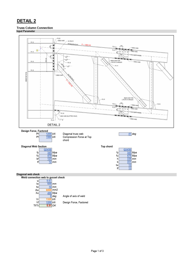Detail 2 - Truss-Column_240815 | PDF