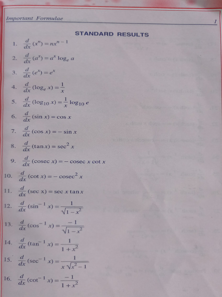Maths Formulas | PDF | Euclidean Geometry | Combinatorics