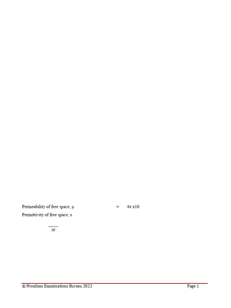 Matigo Phy2 2022. | PDF